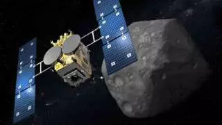 Japanese probe is preparing for rapprochement with asteroid RUGU