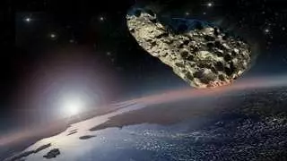 Die asteroïde het verby die land gevlieg, nie gevaarlik nie