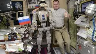 Vídeo publicado con Fedor Robot a bordo do ISS