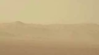 NASA: Die stof storm op Mars verkry 'n reuse skaal