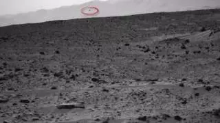 L'ufologue a découvert UFO sur Mars