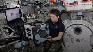 Auf der ISS beendete die Tests eines automatischen Flugroboters