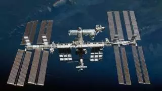 On the ISS delivered the camcorder to observe astronauts