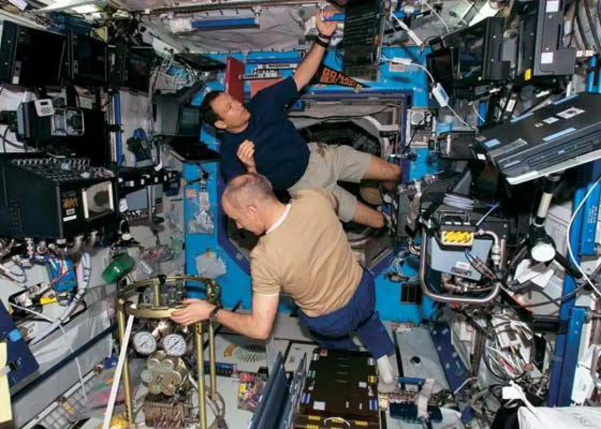 Aydin Aimbetov: Impressionen aus dem Leben auf der ISS