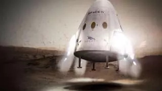 Spacex quajtur Mars Dismanking