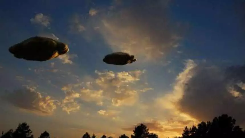 Naujienos parodė dviejų UFO "Primorye" išvaizda