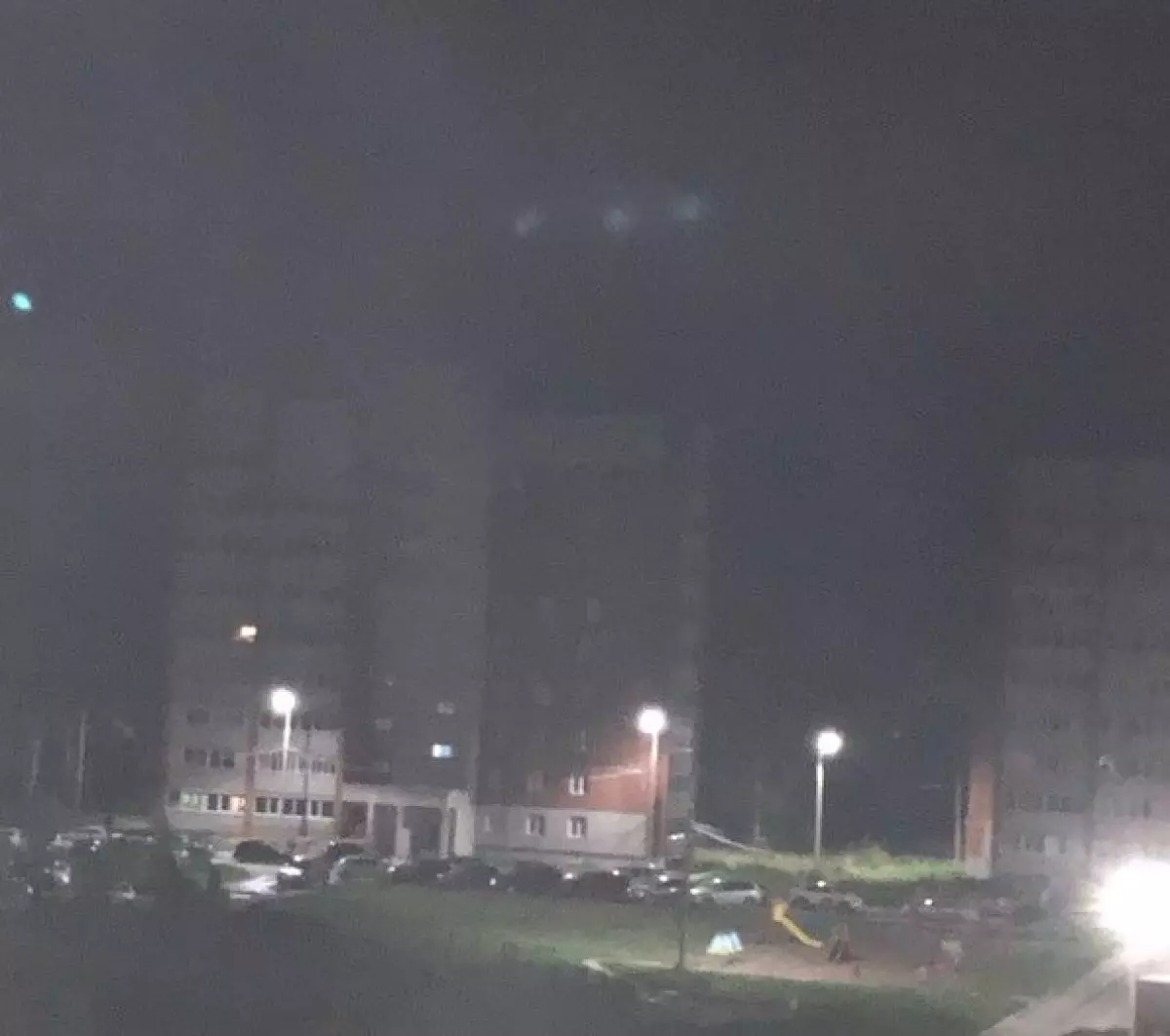 I Krasnodar ble UFO fotografert fra en svært nær avstand, en fantastisk ramme