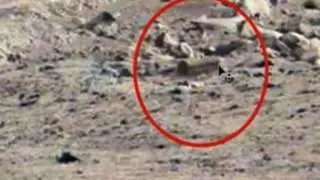 Ufologist kapanggih di Mars "peti kuno", poto anu pikaresepeun
