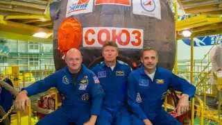 Today on the ISS go new, special team