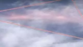 Un objeto extraño en el cielo sobre Canadá recordó a los habitantes del evento en la película.