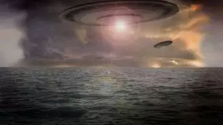 لا يصدق، ولكن خوفا من الصورة: في الولايات المتحدة، علقت UFO العملاقة فوق البحيرة والإنترنت المسروقة