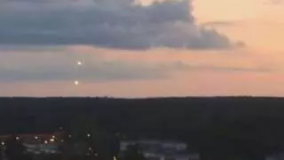 UFO ilianza kuonekana kutoka kwa mwelekeo mwingine nchini Sweden.