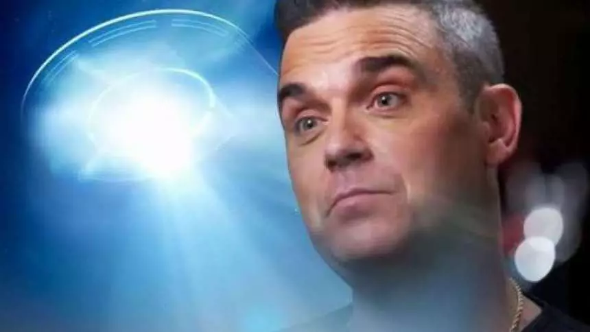 Robbie Williams ngirim pariwara pariwara babagan UFGRAM