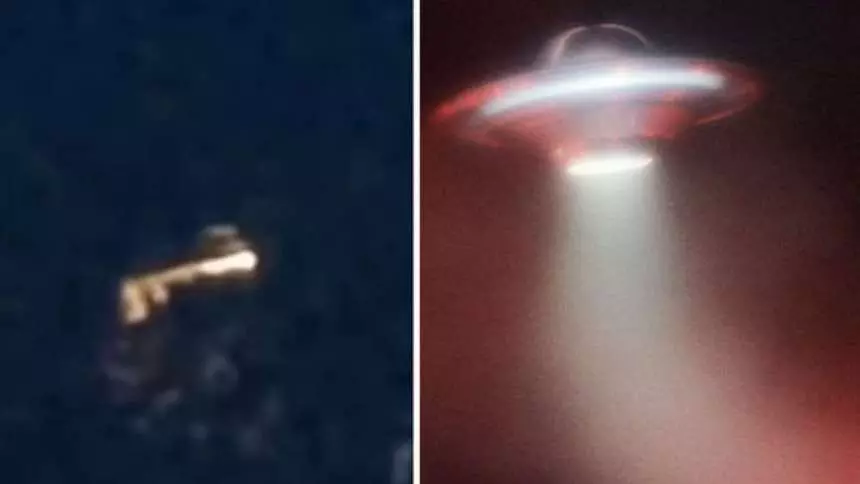 Video med en dråpe stor UFOS kastet skottland i sjokk