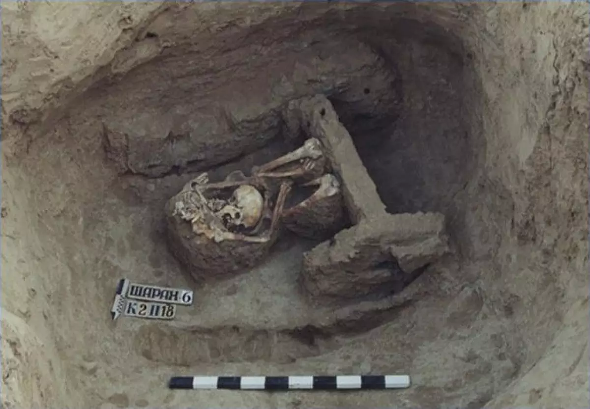 Haustura kopuru ikusgarria duten giza aztarnak arkeologoek aurkitu zituzten Stavropol lurraldean.