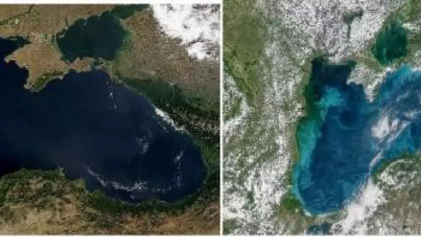Černé moře už není černé