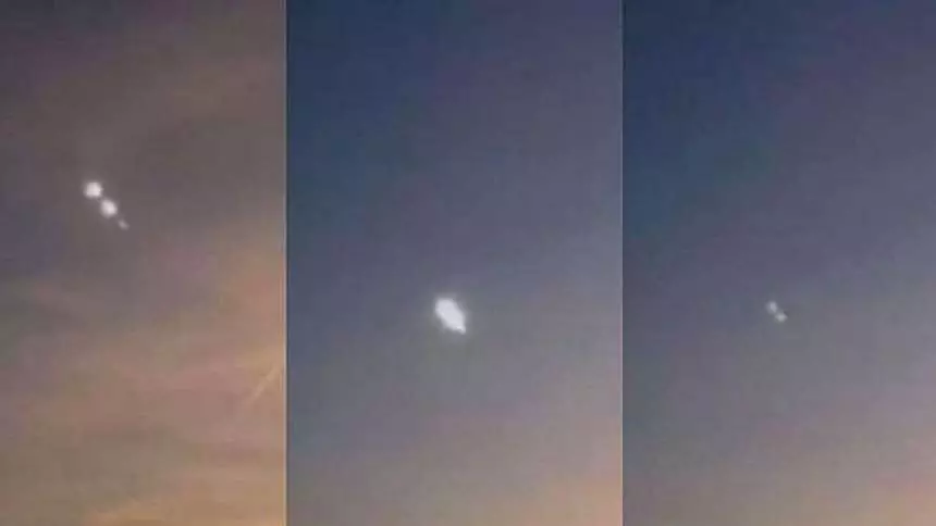 Τρεις μυστηριώδεις λάμψεις εμφανίστηκαν στον ουρανό πάνω από το Λονδίνο
