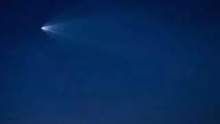 V Kirgizistanu, opazil NSOS, podoben kometu Hale-Bopp