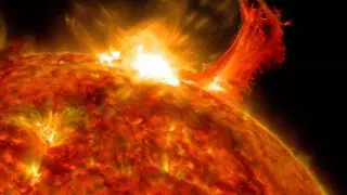 Най-мощното огнище е фиксирано на слънце за четири години.