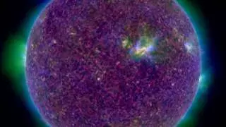 La NASA va mostrar una nova foto del sol en ultravioleta profunda